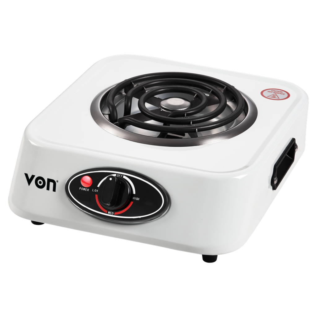 VON T/TOP SINGLE COIL COOKER VACC0112CW HPTC-11CW - Kitchen.co.ke